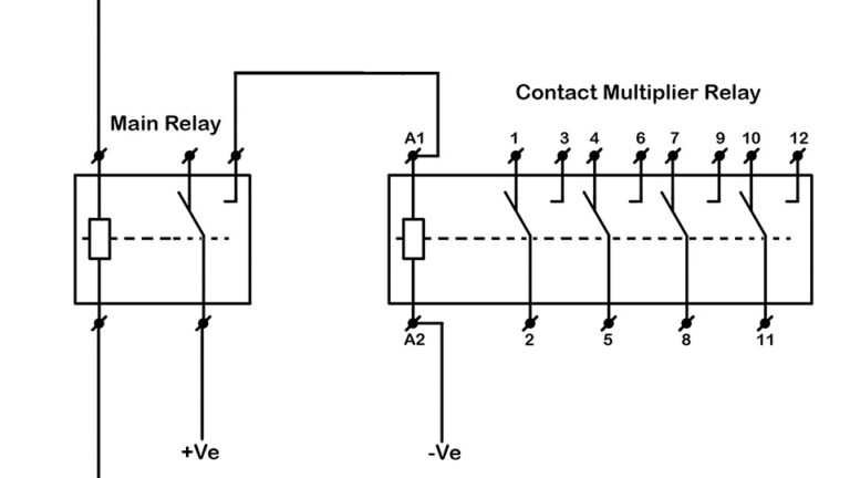 Contact Multiplier Relay – Construction and Working